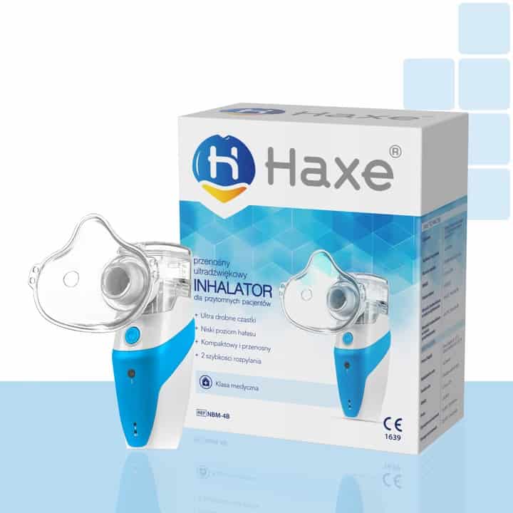 HAXE Inhalator przenośny ultradźwiękowy NBM-4B - Sklep medyczny rehaMED ...