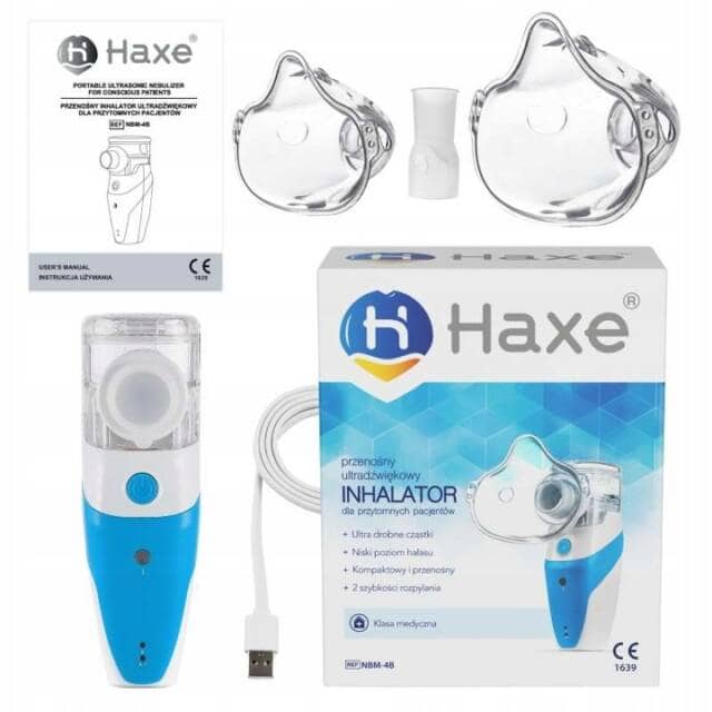 HAXE Inhalator przenośny ultradźwiękowy NBM-4B - Sklep medyczny rehaMED ...